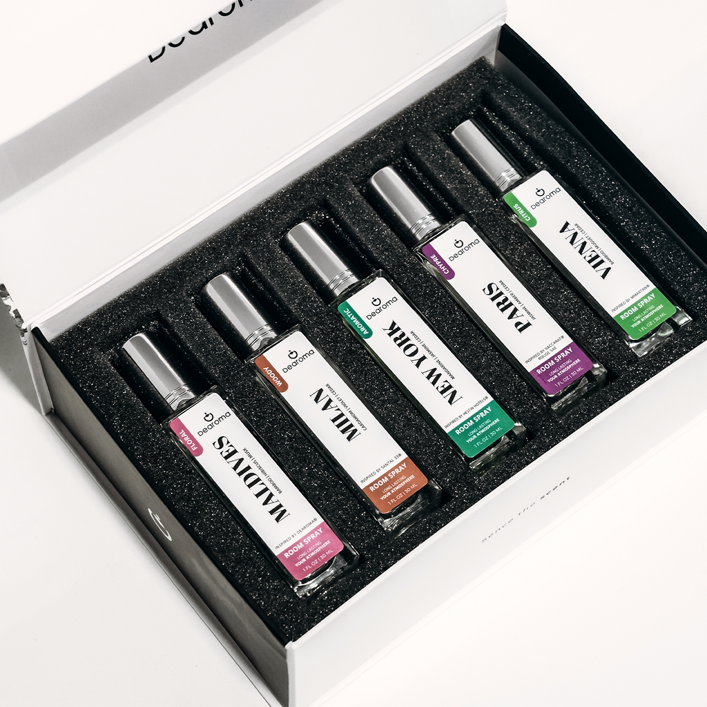 Scent Collection Spray Kit - Premium Aromas for Every Mood | Dearoma ...